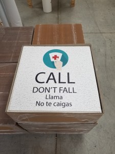 Call Don’t Fall Ceiling Tiles | megaprintinc