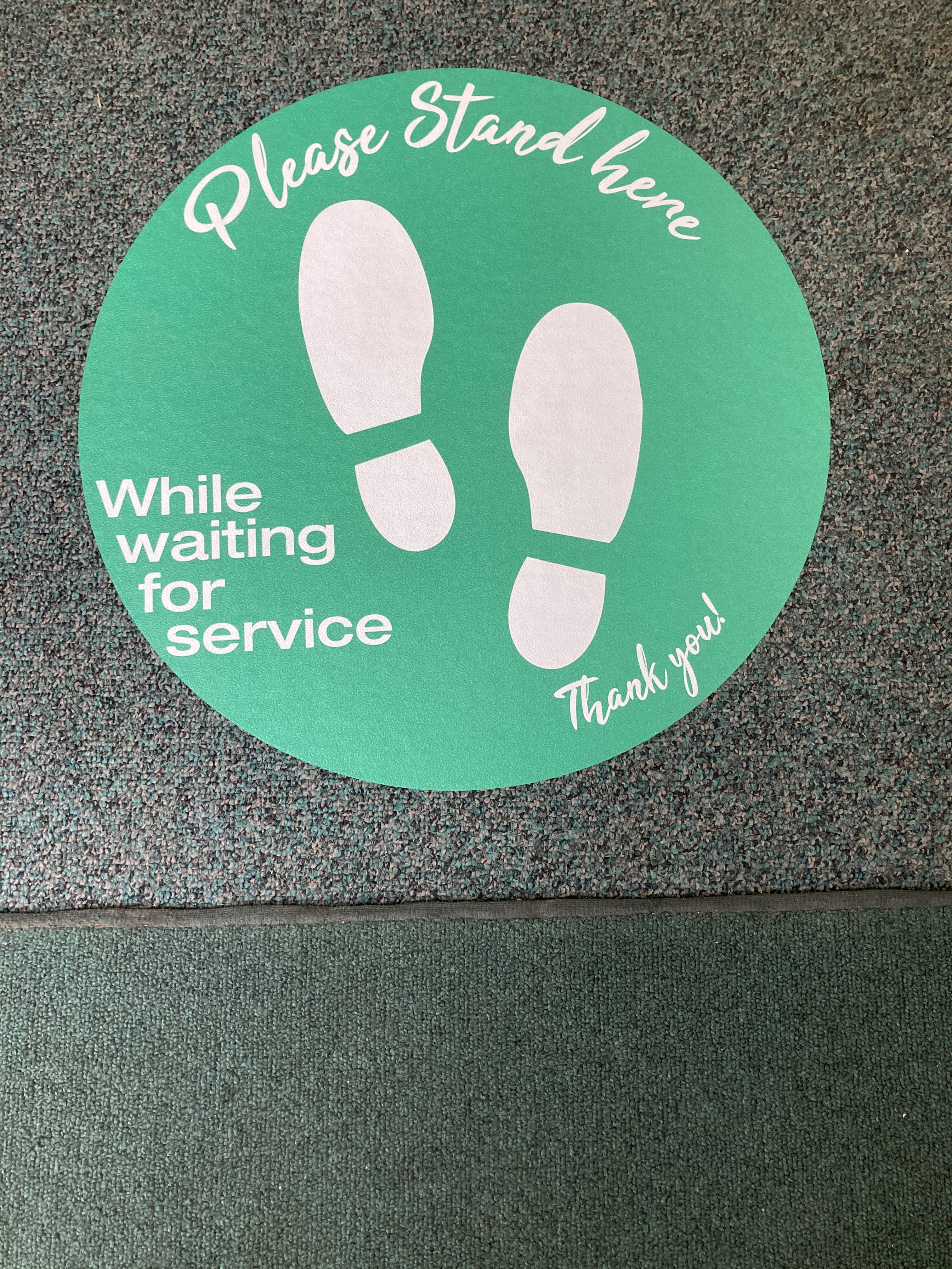 Floor Directional Signs | megaprintinc